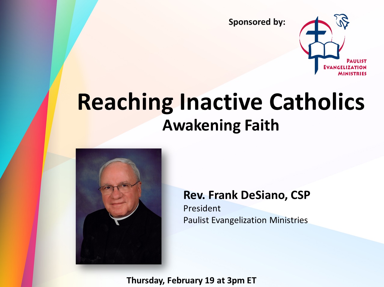 Parish Planning Webinars - Paulist Evangelization MinistriesPaulist ...
