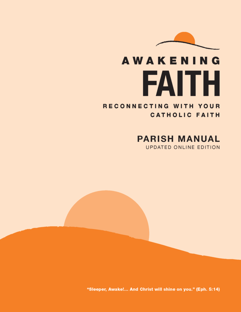 Learn More about Awakening Faith - Paulist Evangelization ...